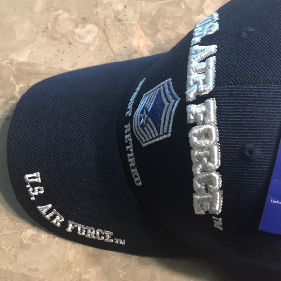 Air Force | Accessories | Us Air Force Smsgt Retired Cap Blue | Poshmark